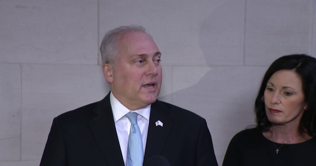 Rep. Scalise speaks after winning GOP nomination for House speaker