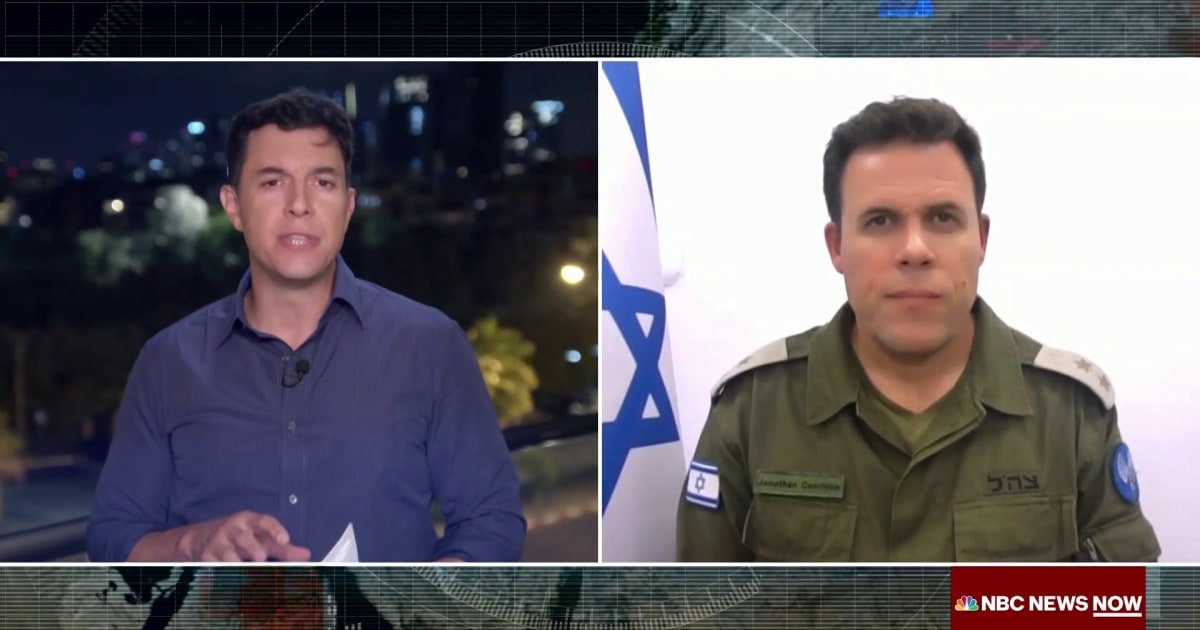 Israel Defense Forces spokesperson on Gaza-Egypt border crossing