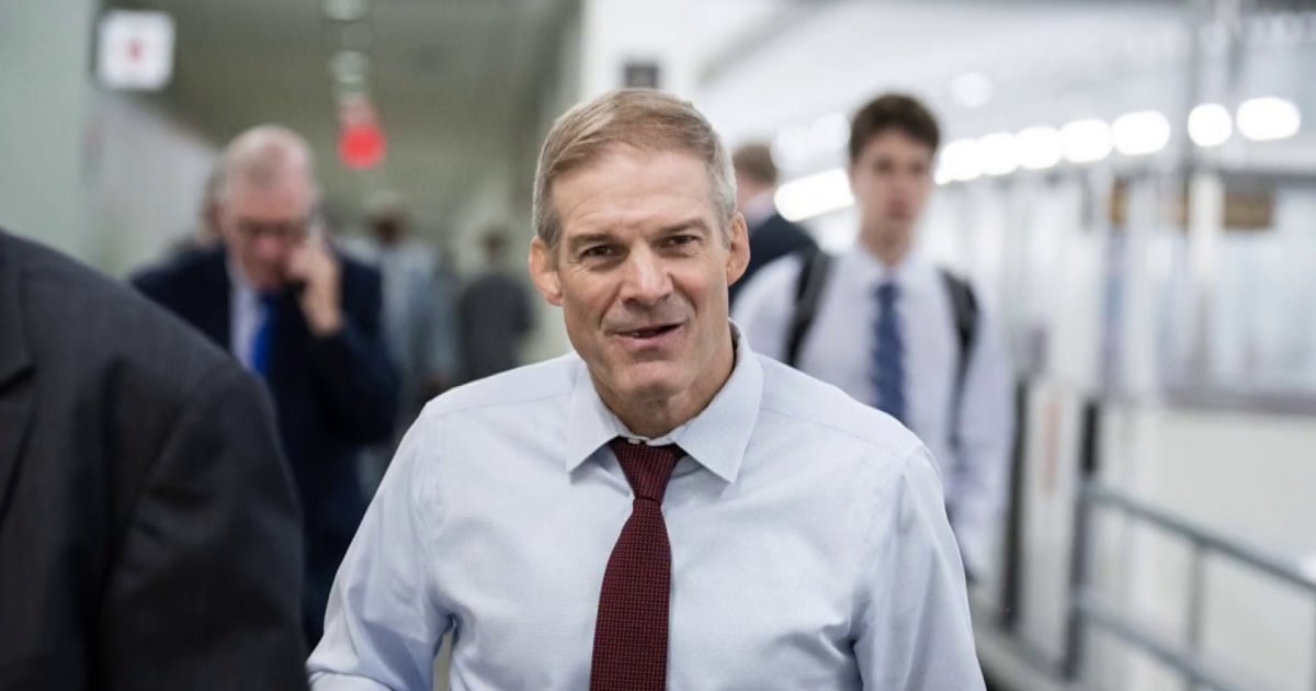 Rep. Jordan ‘stood against everything that would move the Congress ...
