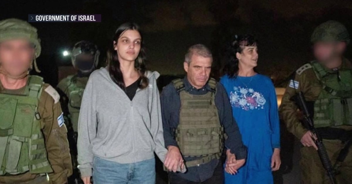 Two American hostages released by Hamas