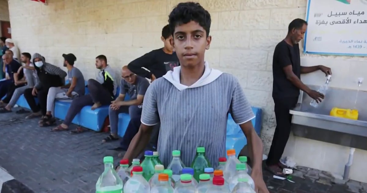 Gaza water crisis raises health concerns for millions
