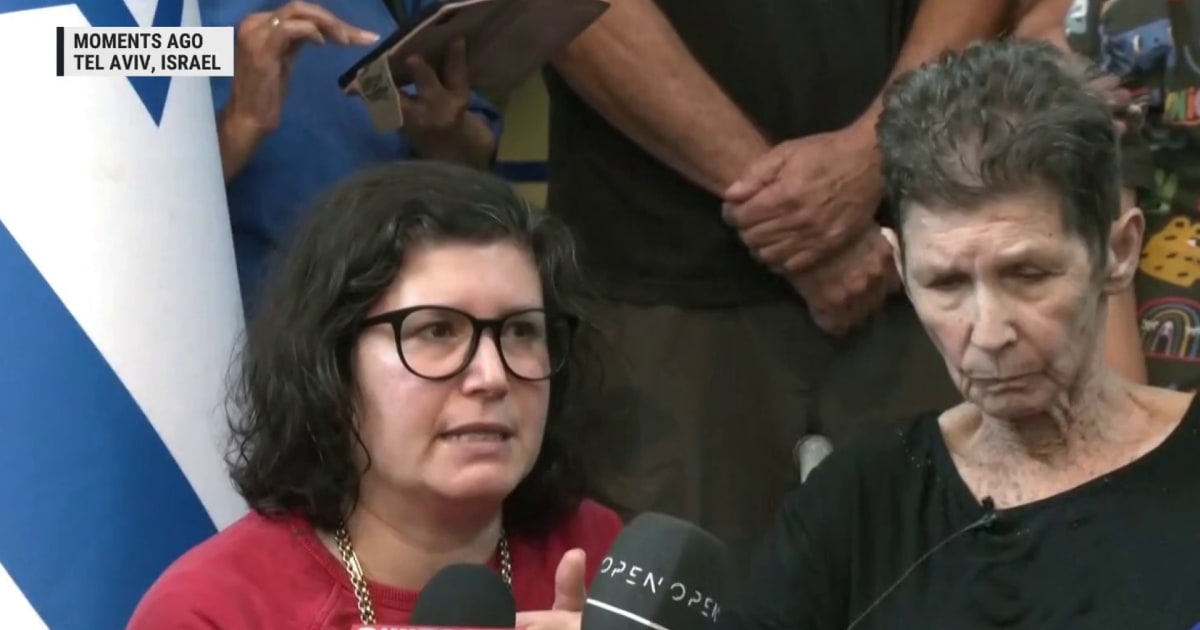 Released hostage recounts experience being taken by Hamas