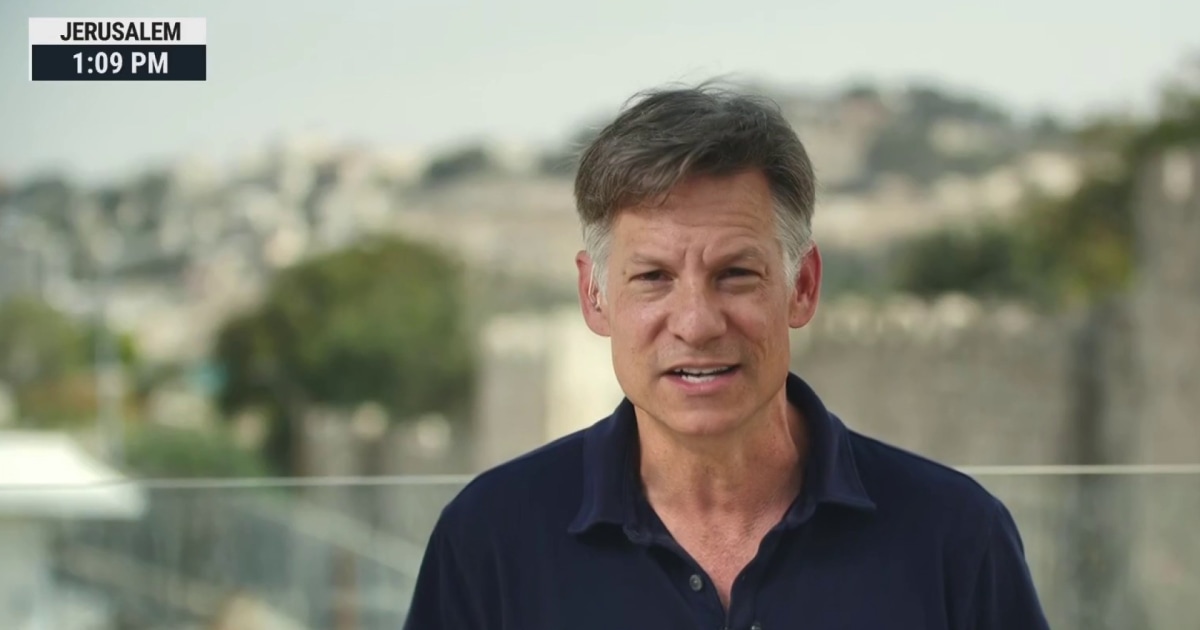 Richard Engel: Diplomatic activity happening in the war, but no ...