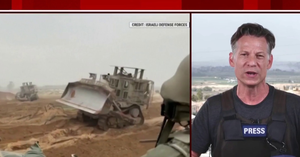Richard Engel: Reports of Israeli tanks on main road in Gaza