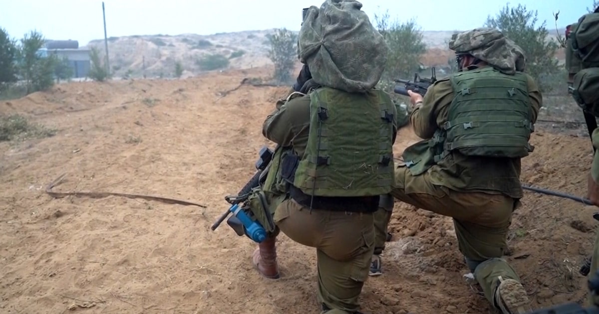 Video shows Israeli military operations inside Gaza Strip