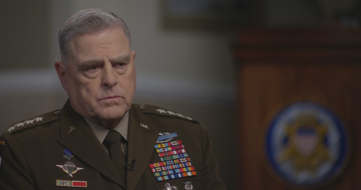 Gen. Mark Milley, retired Joint Chiefs of Staff Chairman: extended ... Gen. Mark Milley, retired Joint Chiefs of Staff Chairman: extended ...