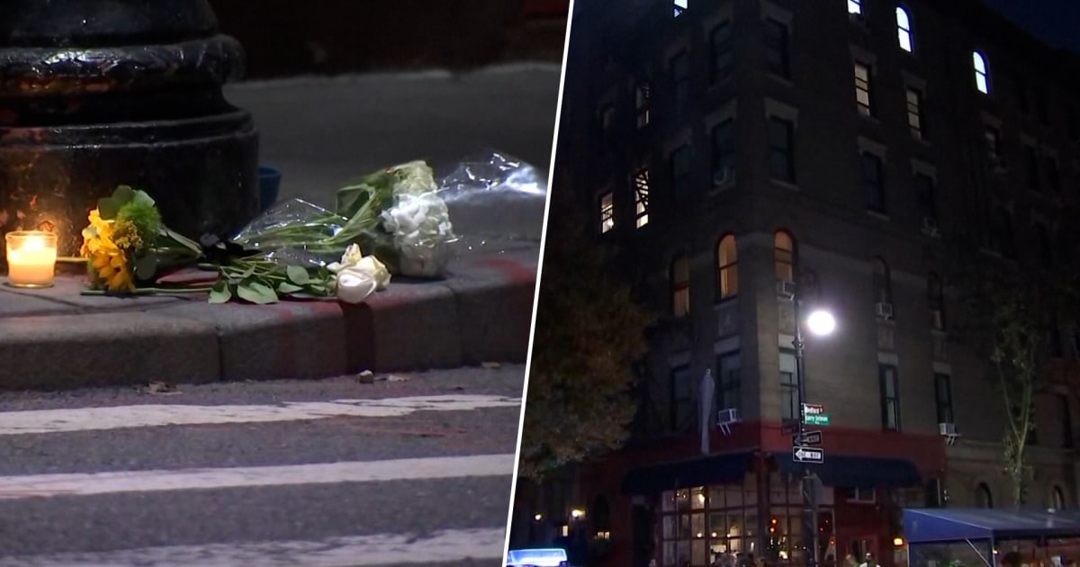 Matthew Perry fans pay tribute by leaving flowers at ‘Friends’ apartment