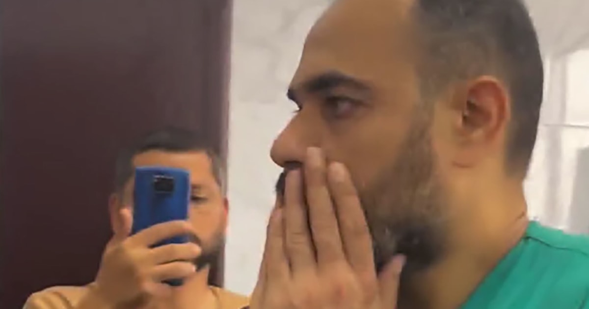 Palestinian doctor learns son was killed when family arrives at Gaza ...