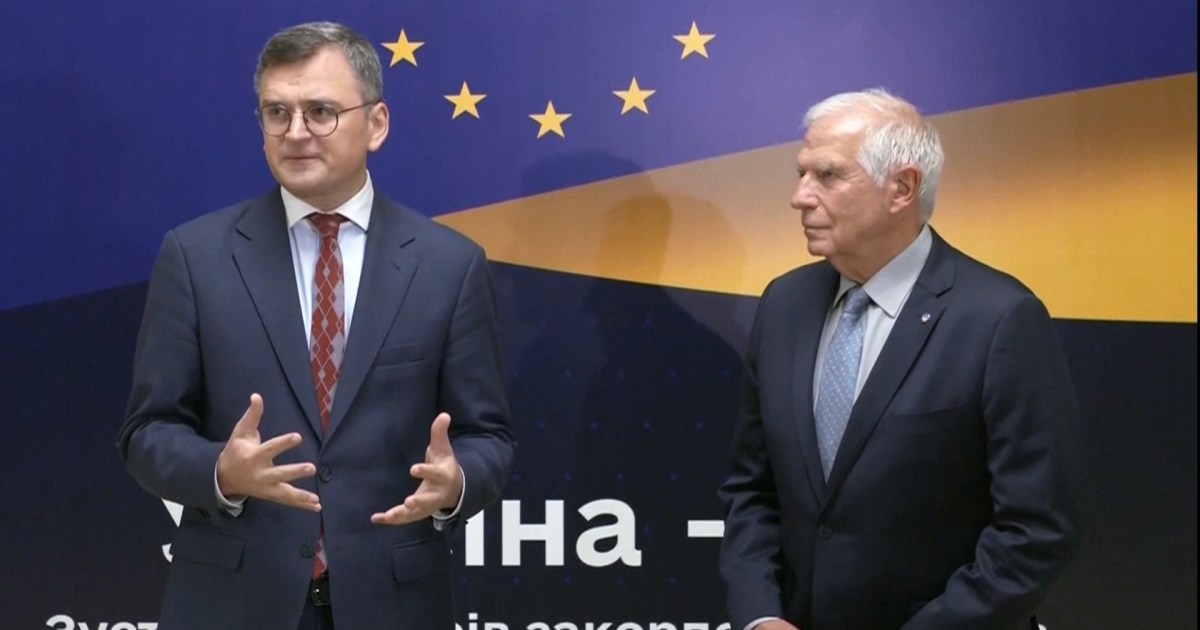 Ukraine and E.U. react to Washington dropping assistance for Kyiv