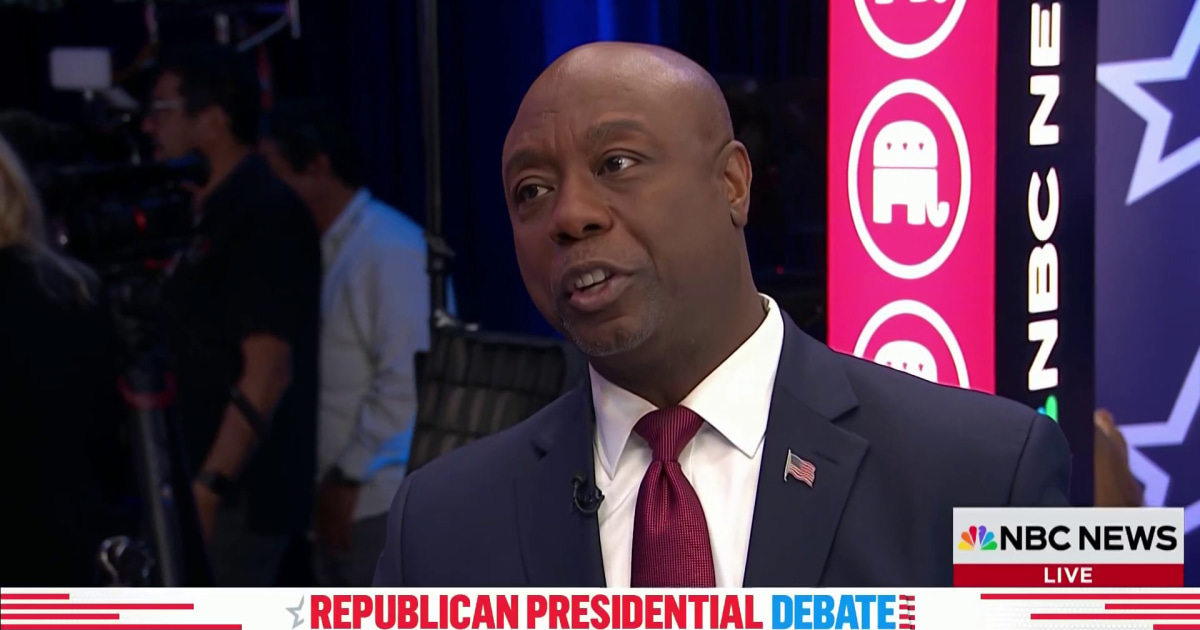 Tim Scott says he's 'confident' he'll be at fourth debate despite ...
