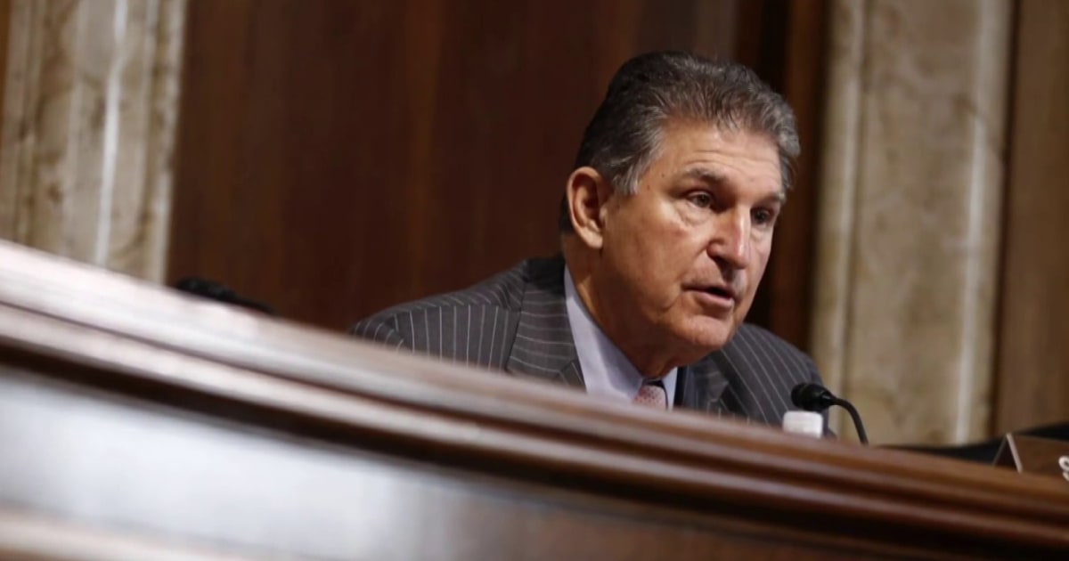 Manchin announces he will not run for Senate re-election in 2024