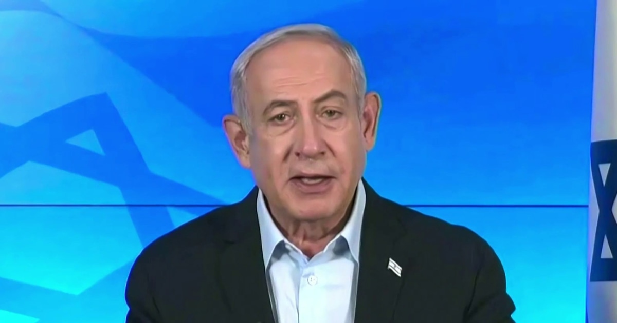 Netanyahu to students ‘protesting for Hamas’: 'You're protesting for ...