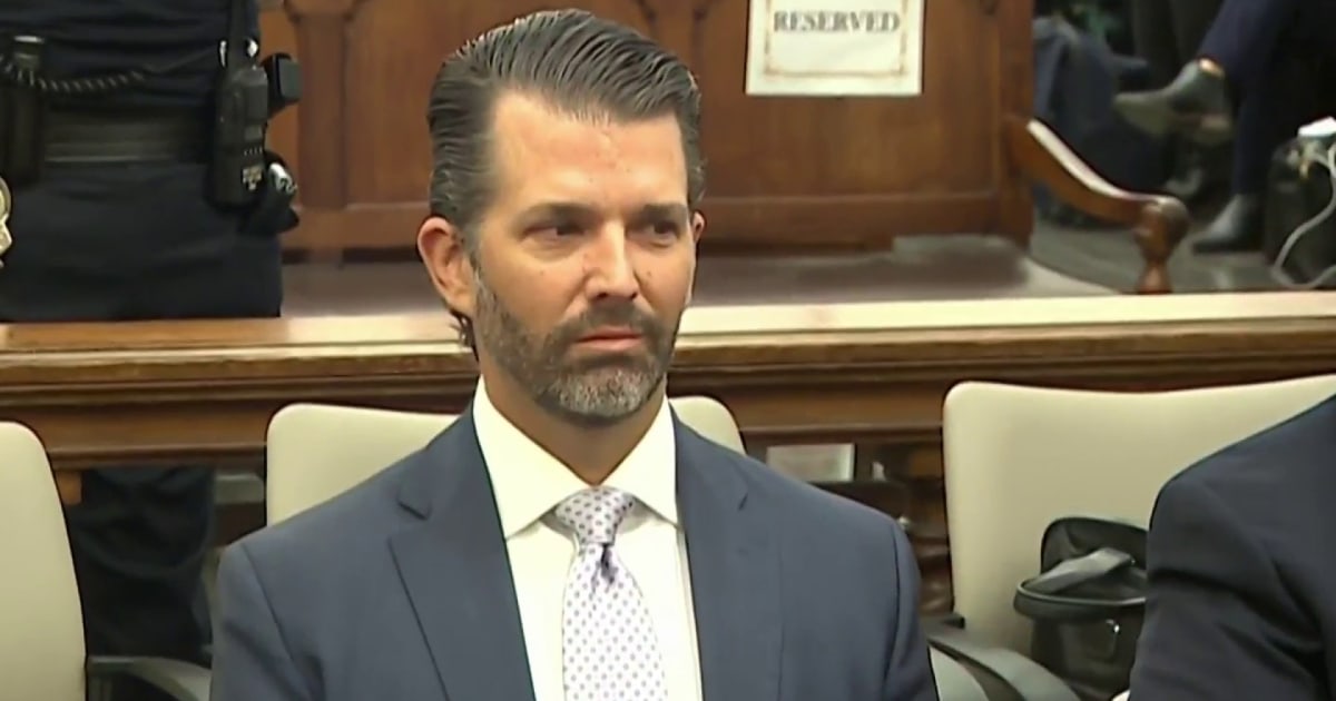 Donald Trump Jr. testifies for defense in New York civil fraud trial