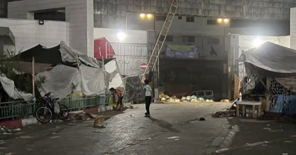 'Terrified and scared': Doctor describes scene inside raided Gaza hospital