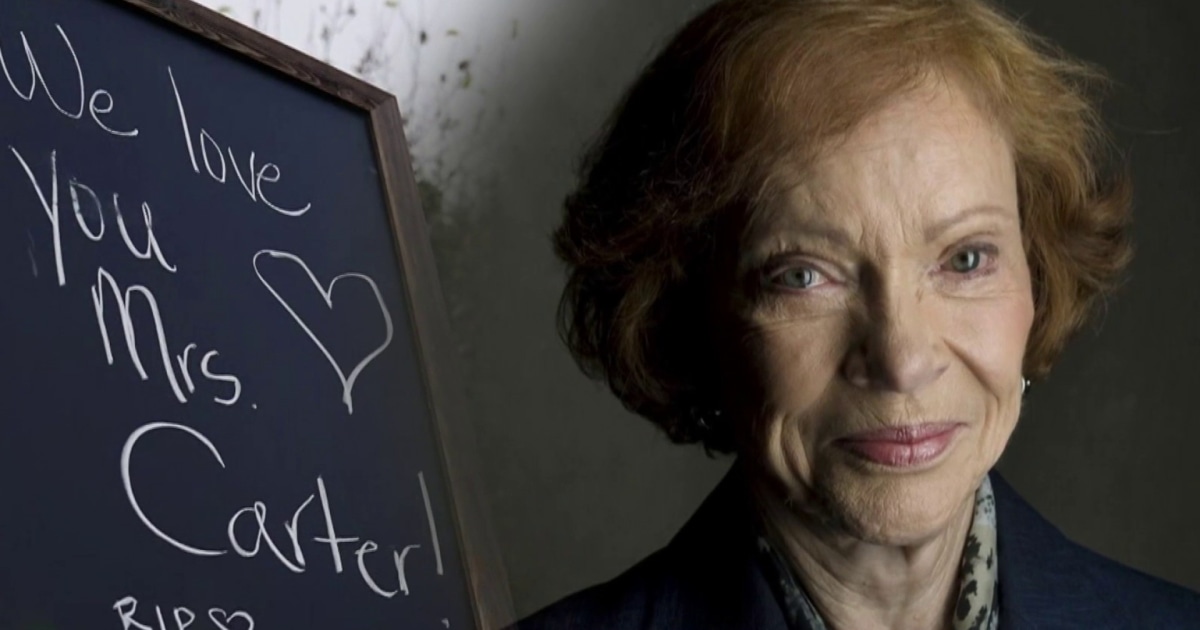 Rosalynn Carter remembered as mental health advocate and trailblazing ...
