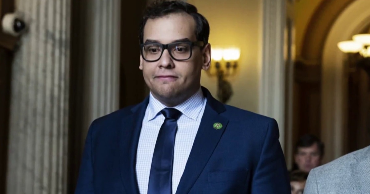 Rep. George Santos says he expects colleagues will vote him out of Congress Rep. George Santos says he expects colleagues will vote him out of Congress