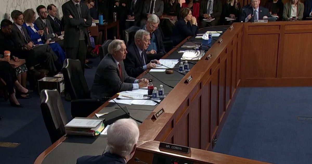 GOP senators accuse Sen. Durbin of 'destroying' the Senate Judiciary ...