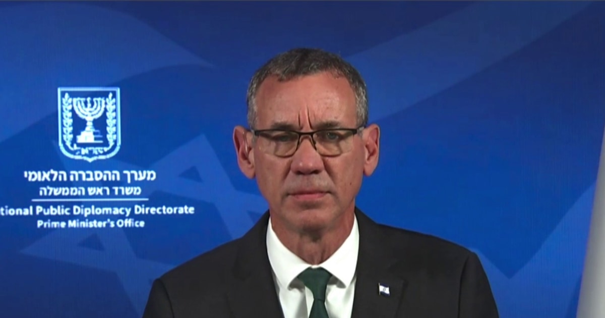 Fmr. Amb. Mark Regev: Truce extension ‘up in the air,’ Israel awaits ...