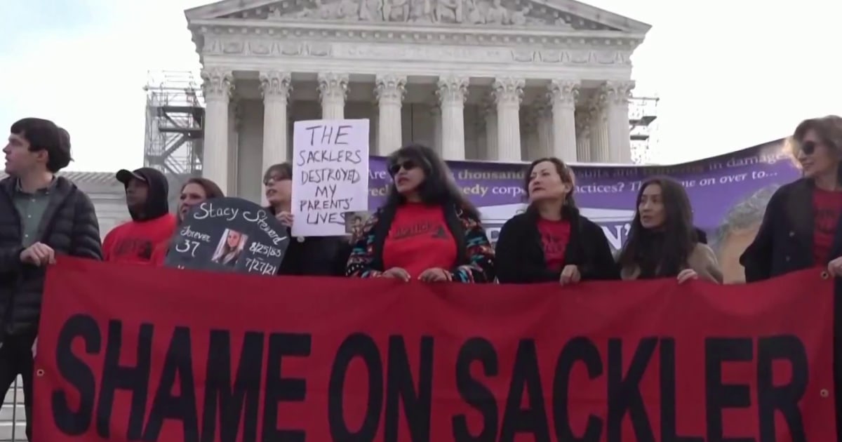 Families of opioid victims push Supreme Court to hold Sackler family ...