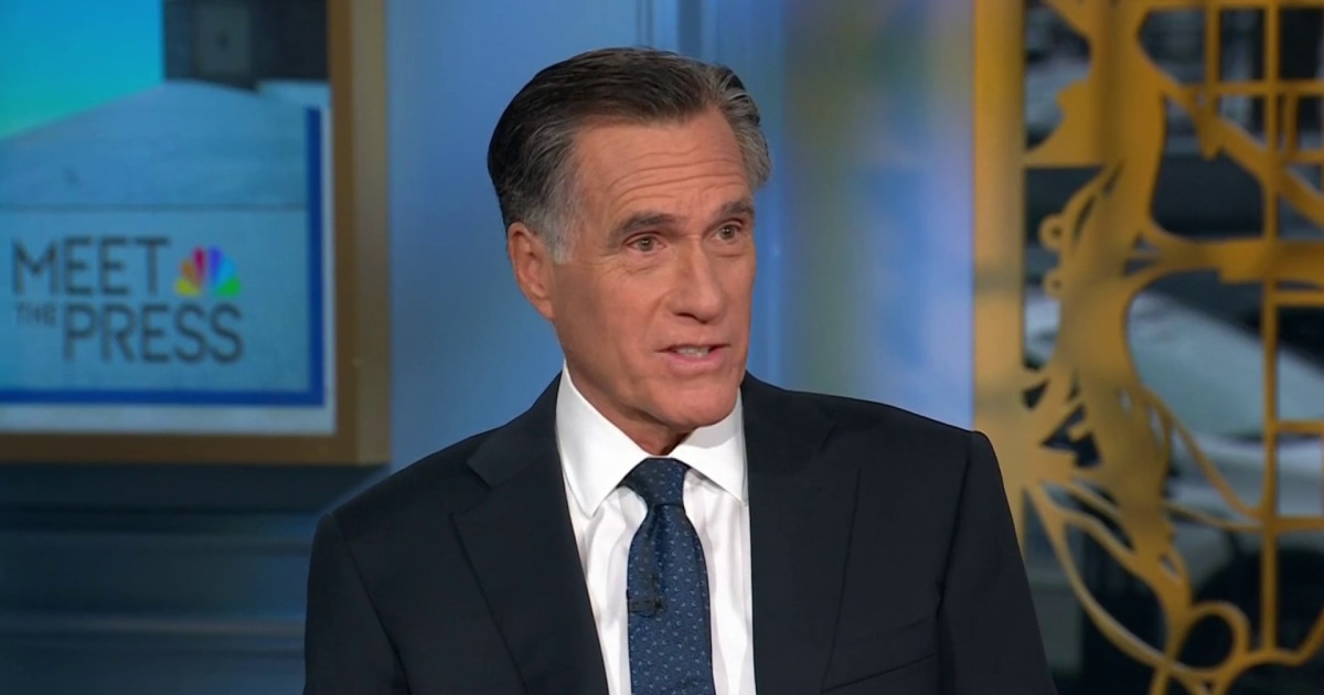 Full Sen. Mitt Romney: Trump’s campaign one of ‘retribution, anger and ...
