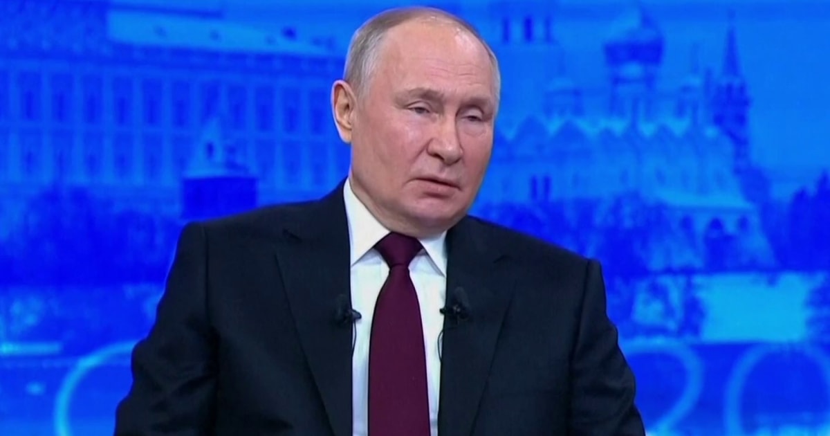 Putin says there will be peace when ‘we achieve our goals’