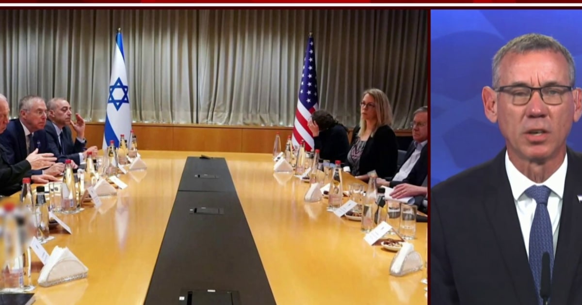 Mark Regev: Finishing the war with Hamas still in power is a band-aid ...