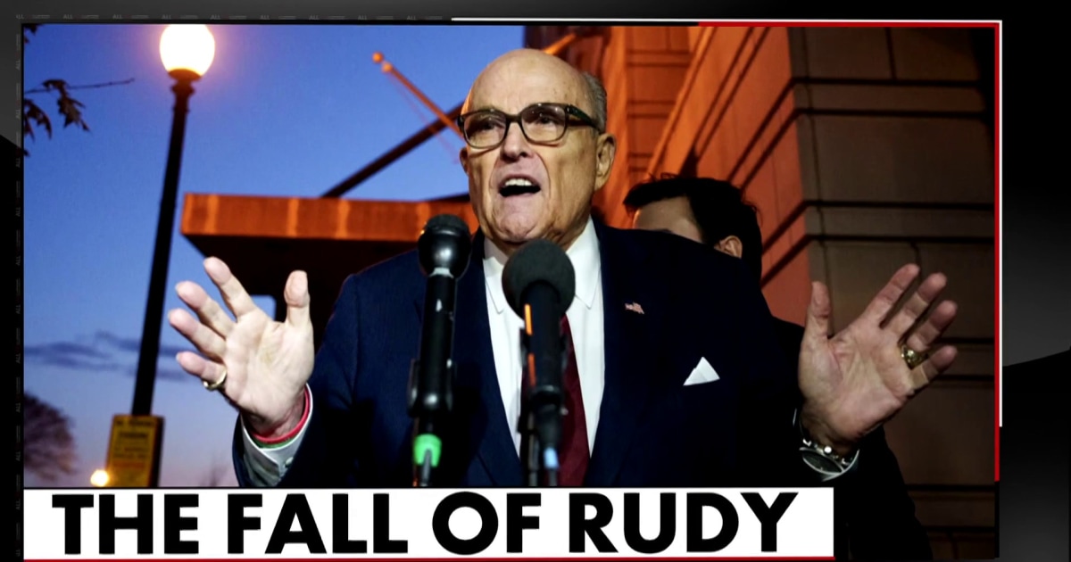 'Epic downfall': Giuliani bankruptcy reveals depths of financial ruin