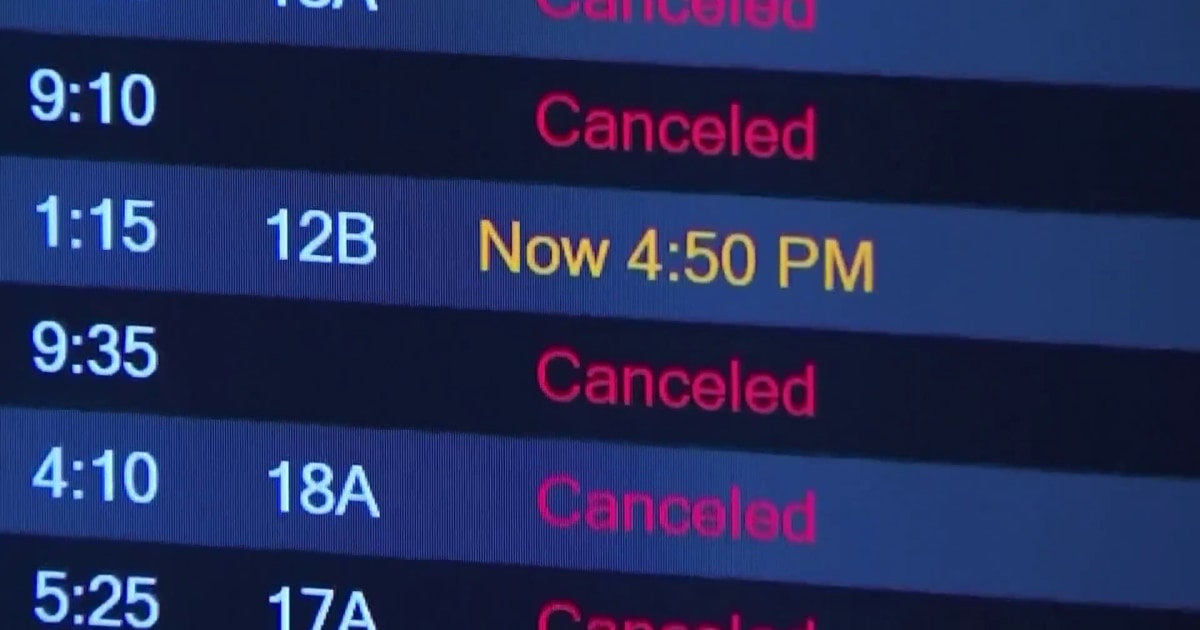 Severe weather causing travel delays across country