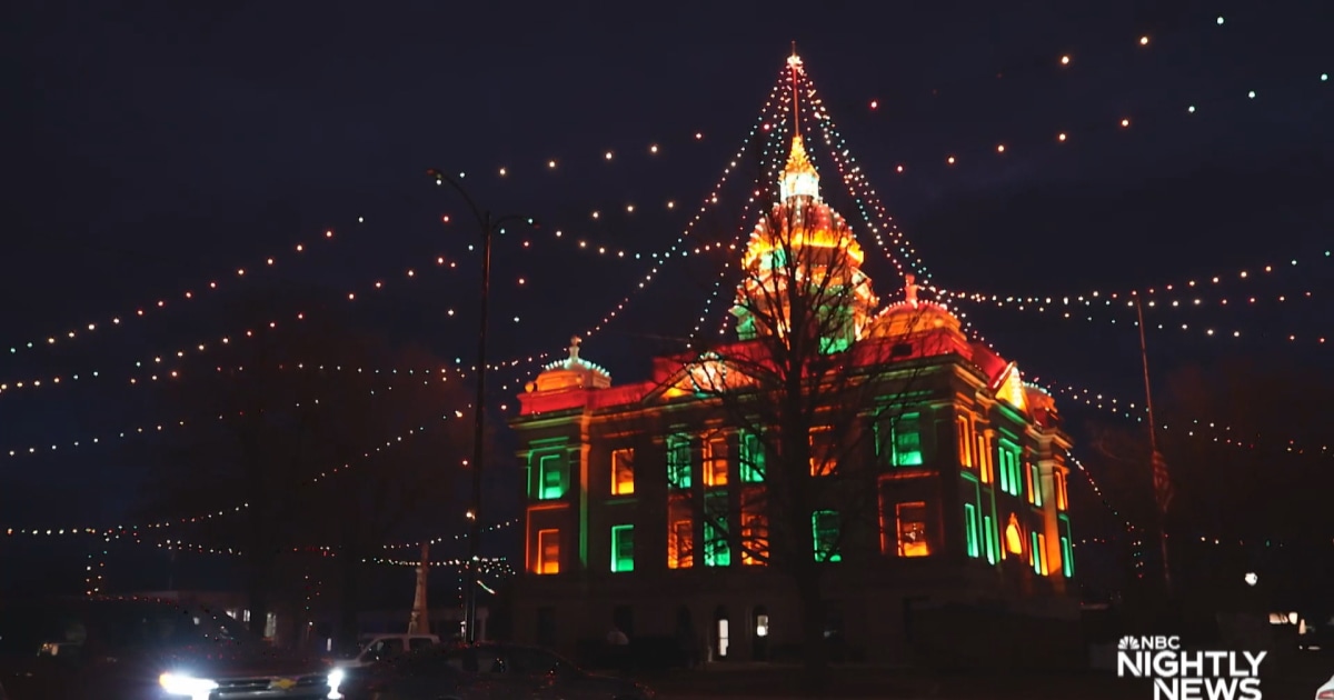 A Christmas tradition in Nebraska
