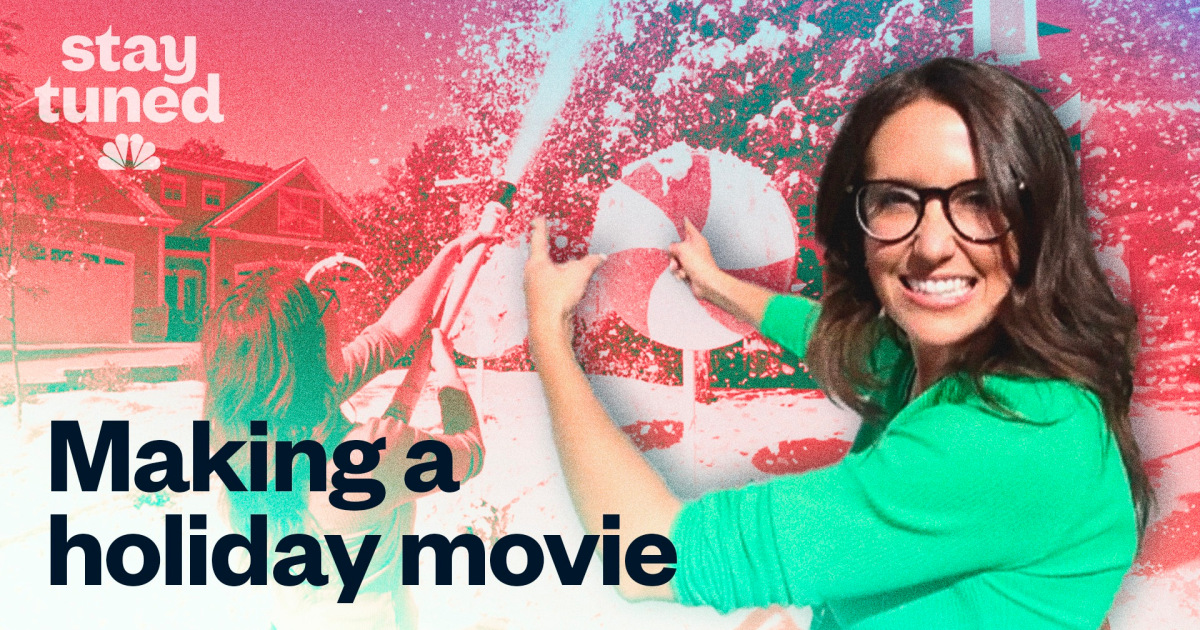 'Don’t eat the snow': How to film a Christmas movie during a heatwave