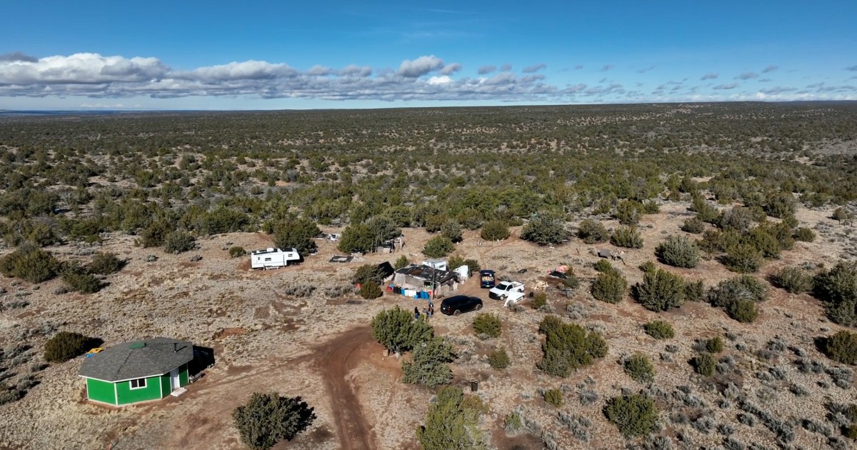 Drone video shows remote part of Navajo Nation, Wide Ruins of