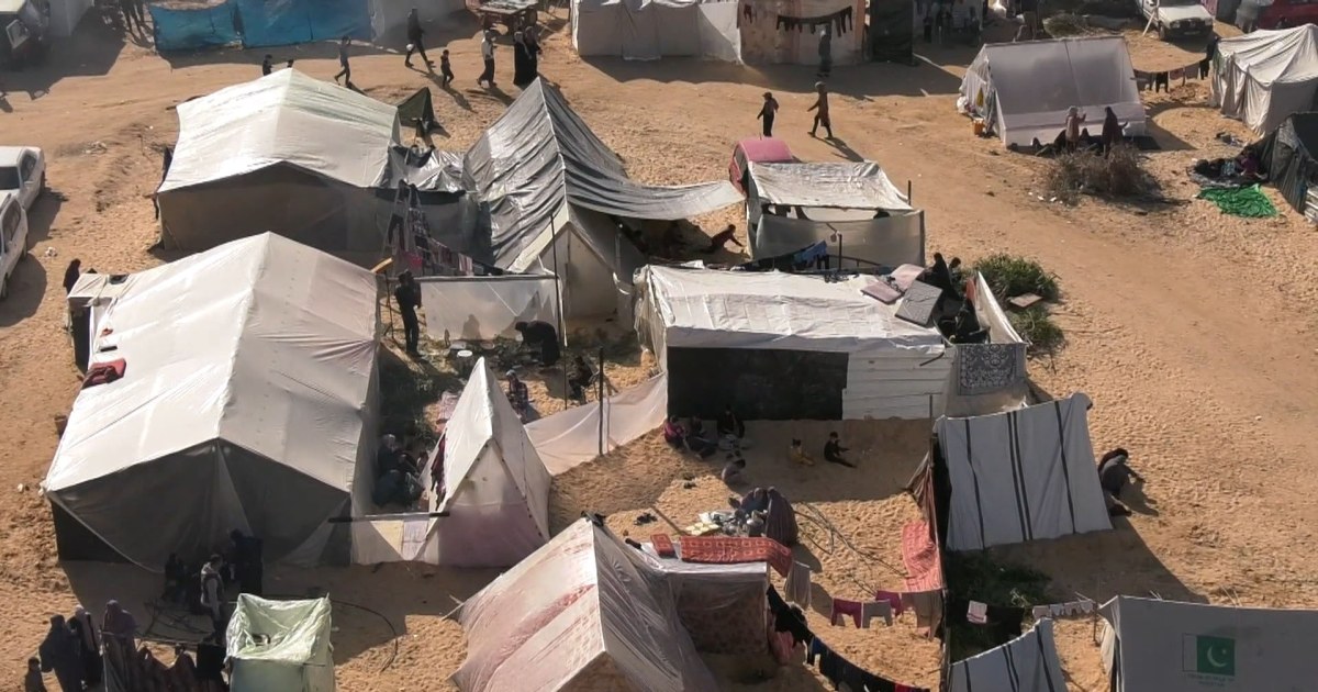 Displaced Gazans describe life inside Al-Mawasi as Israel orders ...