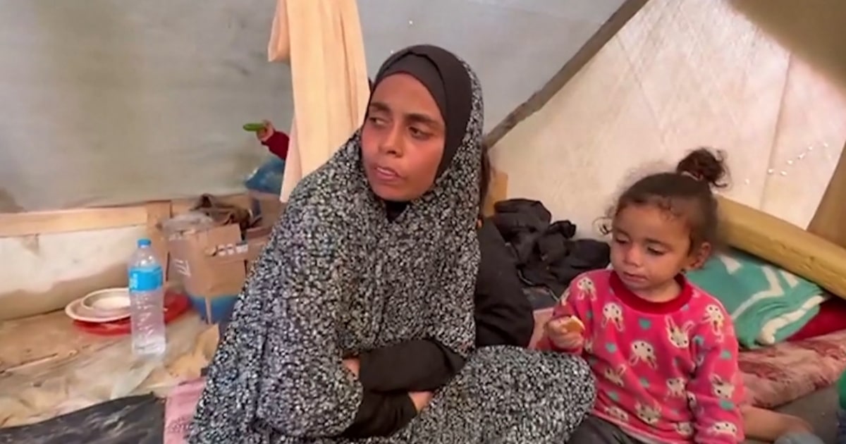 ‘We are dying of hunger’: Palestinian mother describes dire conditions ...