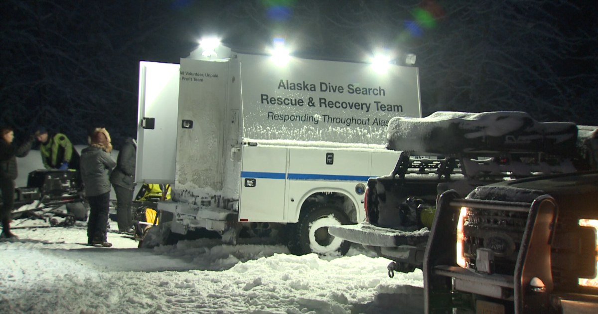 Search continues for Alaska woman who disappeared under ice trying to ...