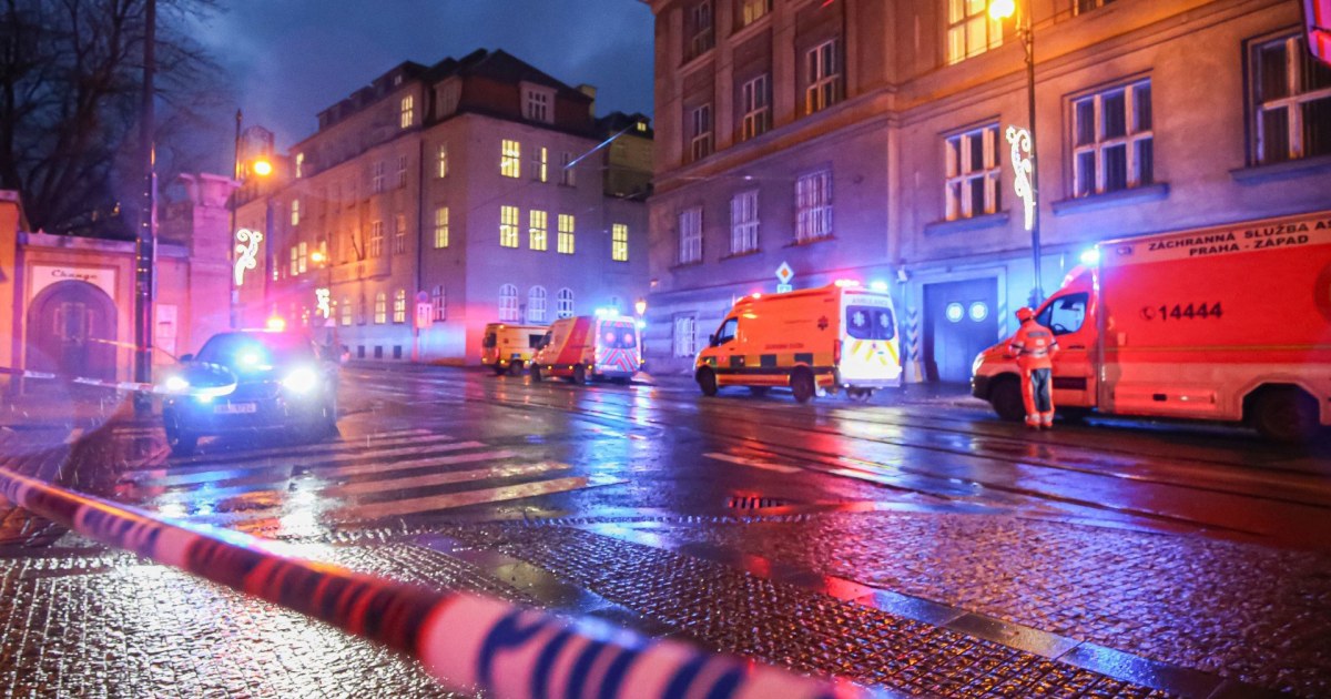 Prague shooting witnesses describe frantic scene and hearing ‘bangs’ at ...