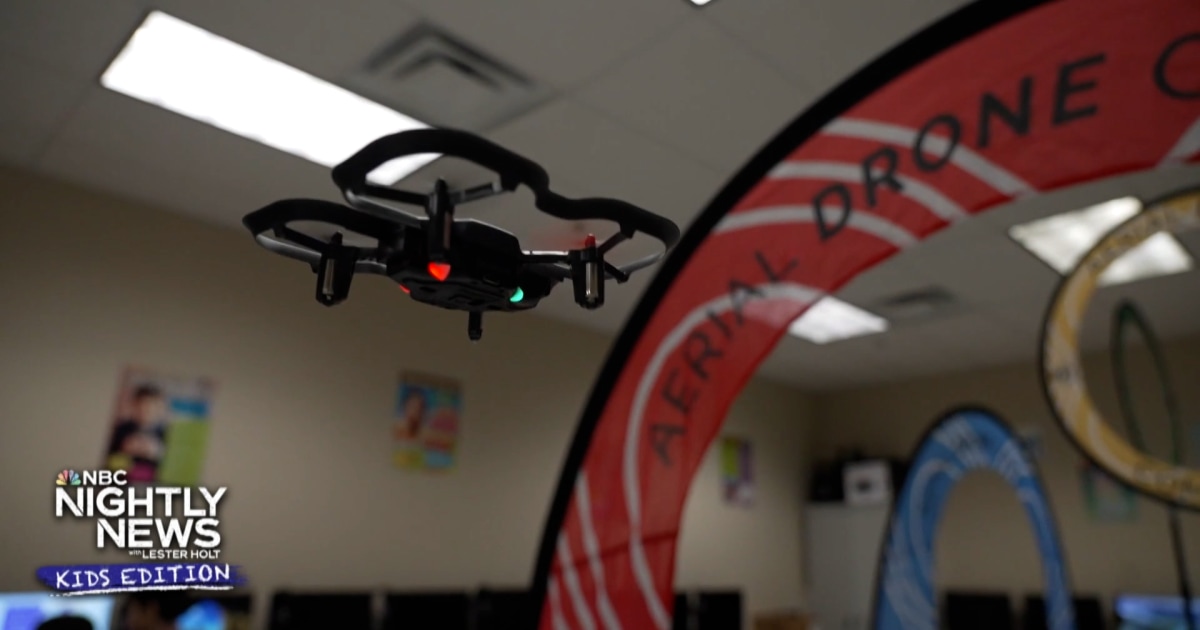 Texas students soaring to success with drone club
