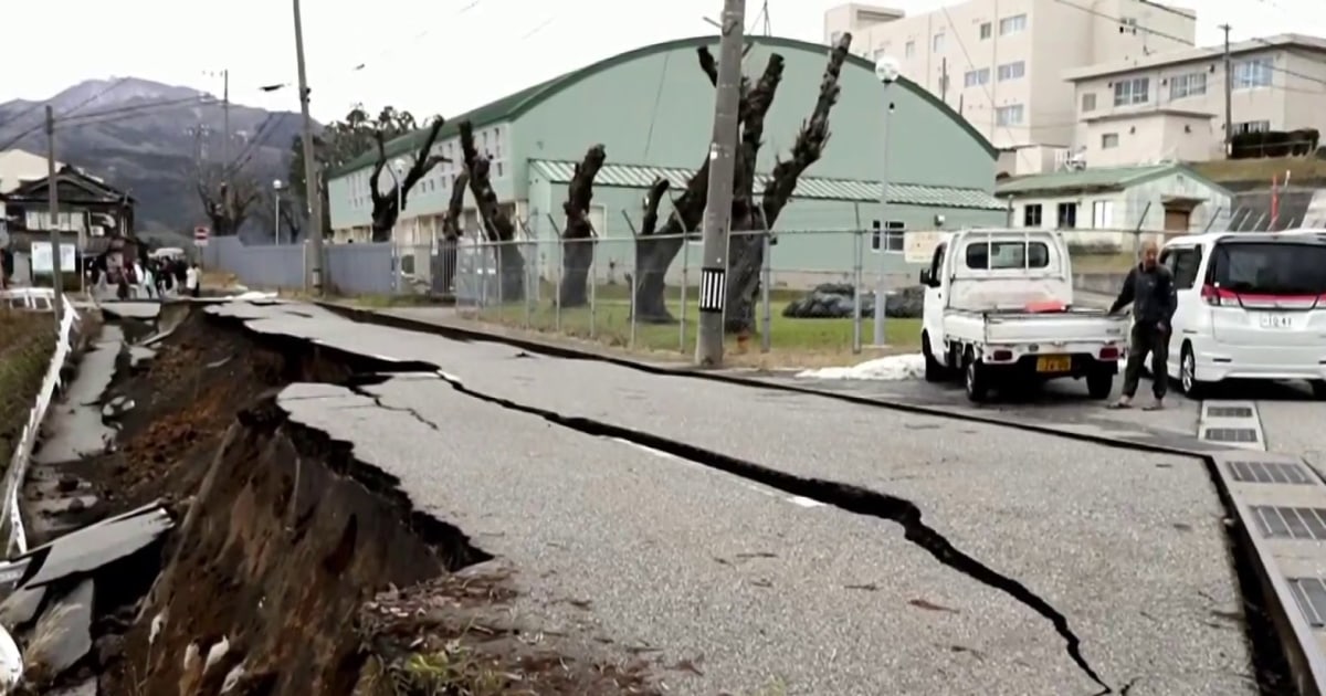 Earthquakes in Japan leave at least three dead and thousands without power