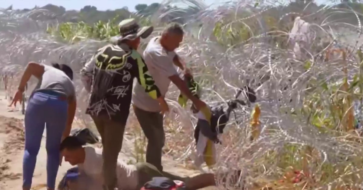 White House asks Supreme Court to allow razor wire at Texas border to ...