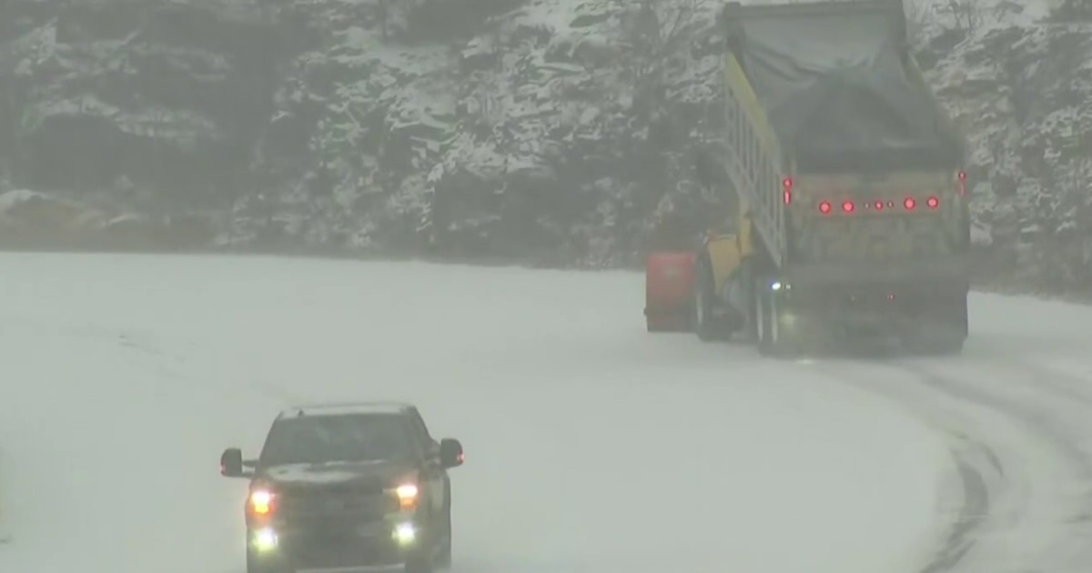 First winter storm of new year moves through Northeast