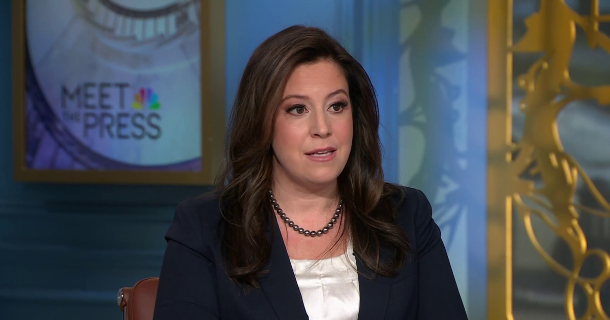 Elise Stefanik echos Trump’s comments calling Jan. 6 rioters in prison ‘hostages’: Full interview