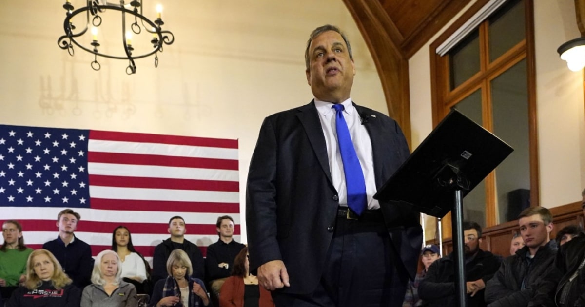 Chris Christie drops out of 2024 presidential race Chris Christie drops out of 2024 presidential race