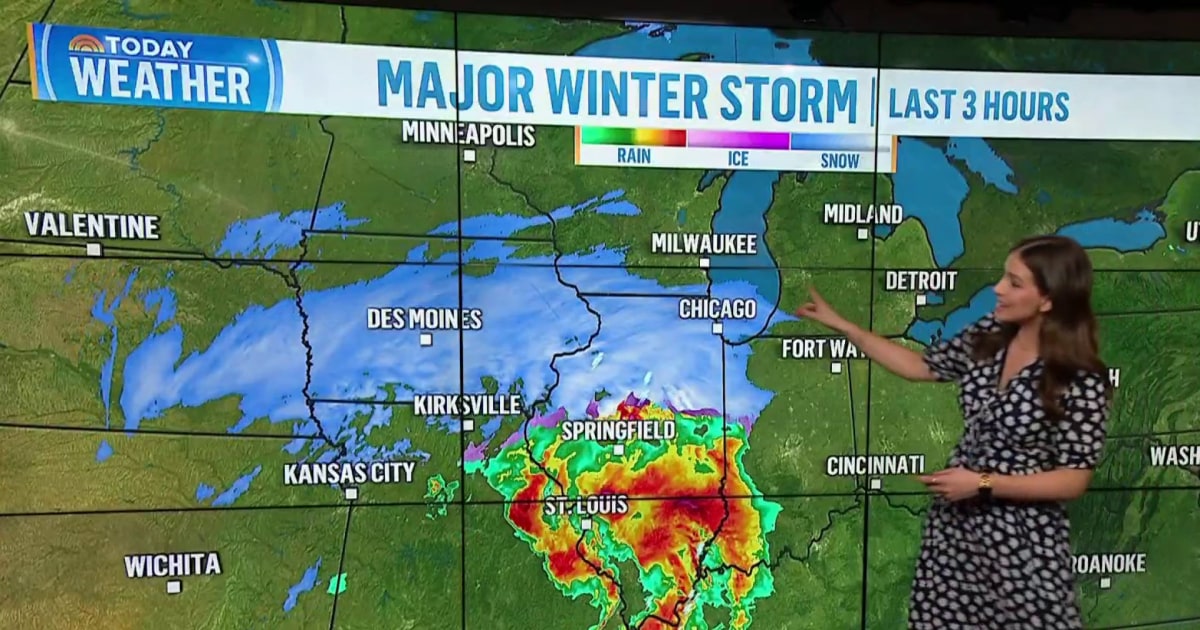 Wild winter weather forecast to continue across many areas