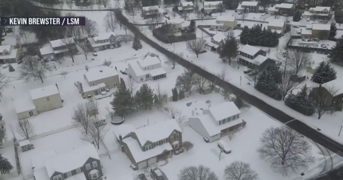 Massive winter storm impacting tens of millions