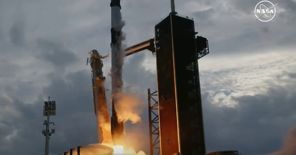 SpaceX rocket lifts off with four Axiom astronauts onboard