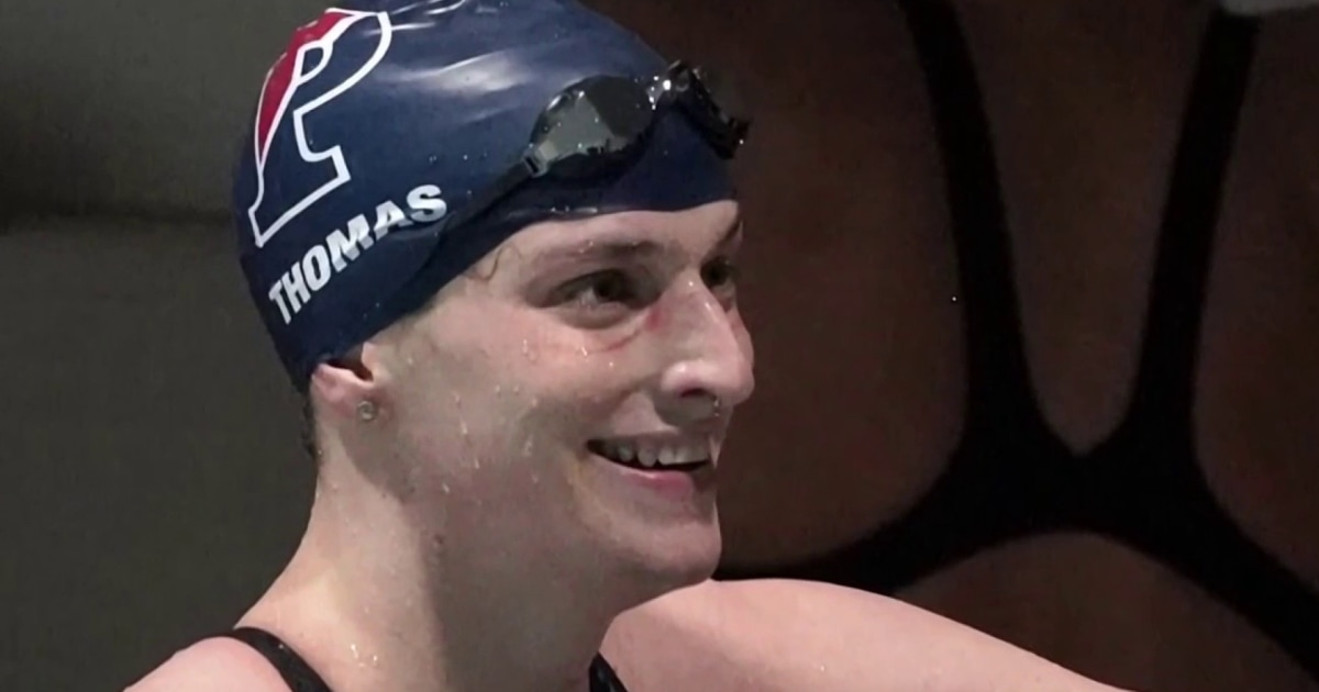 Swimmer Lia Thomas challenging new rules that ban trans women from top ...