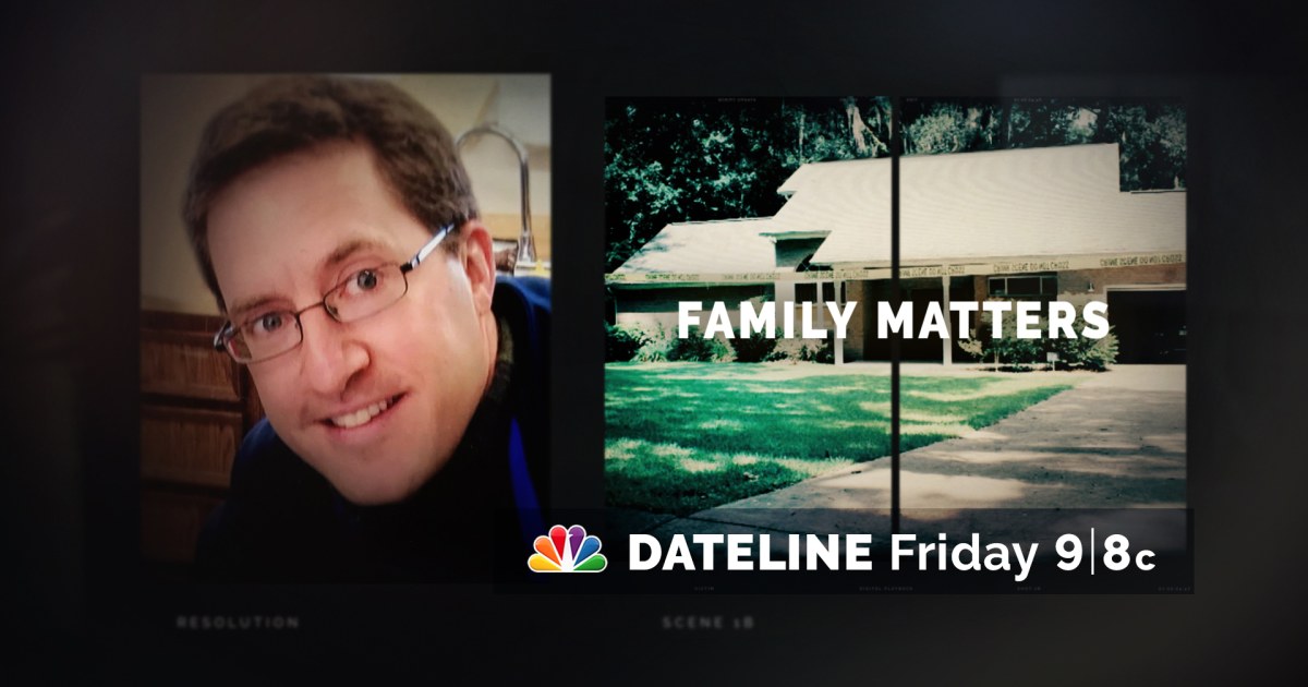 DATELINE FRIDAY SNEAK PEEK: Family Matters
