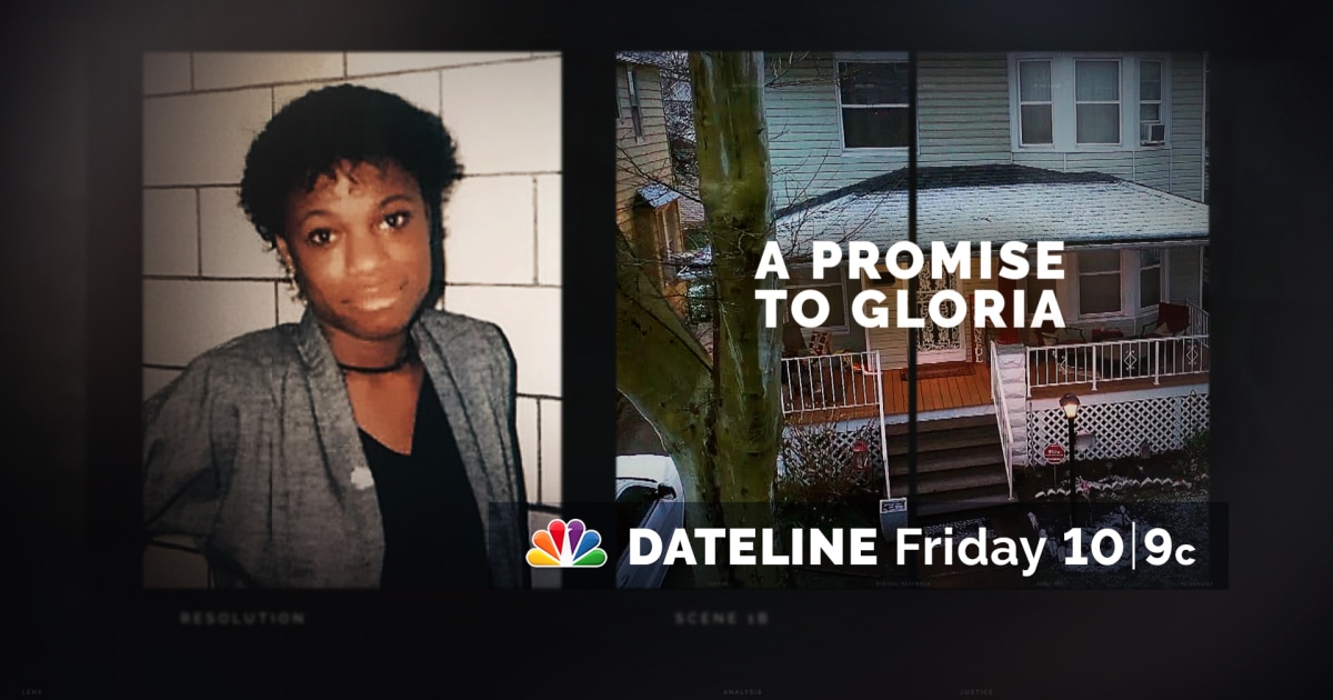 DATELINE FRIDAY SNEAK PEEK: A Promise to Gloria