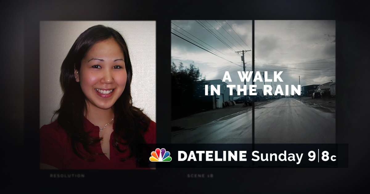 DATELINE SUNDAY SNEAK PEEK: A Walk in the Rain