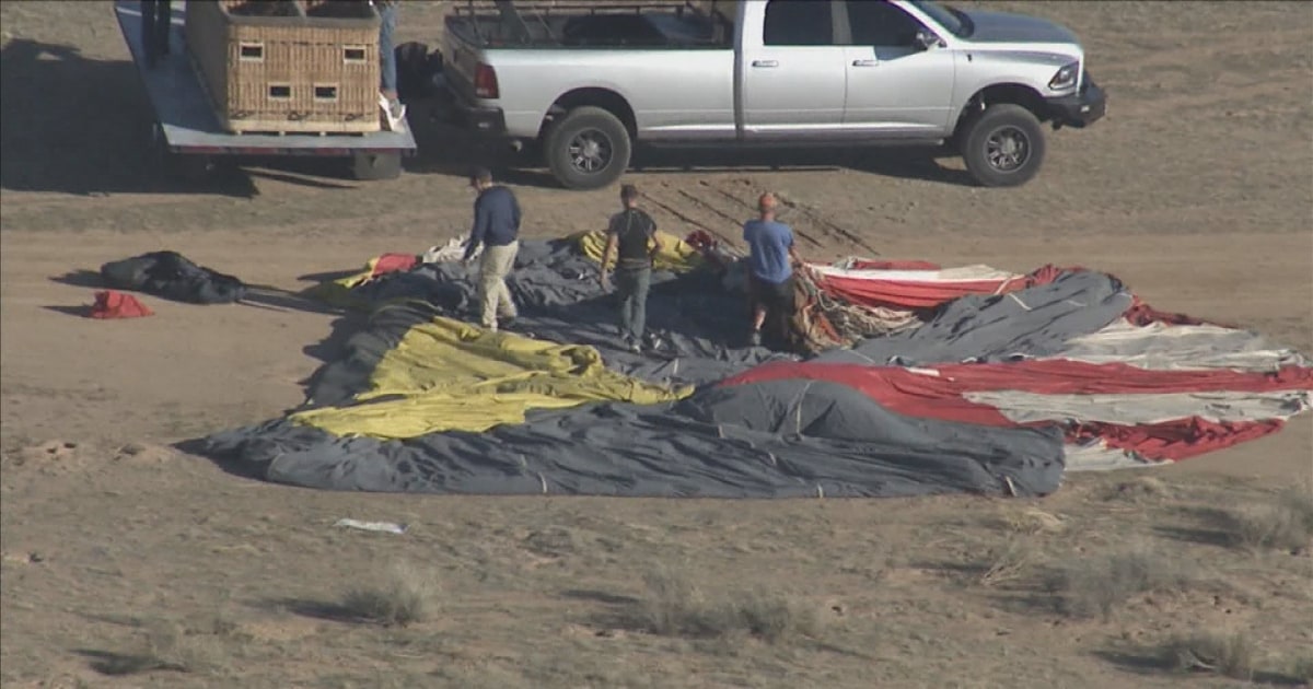 4 killed, 1 critically injured in Arizona hot air balloon crash