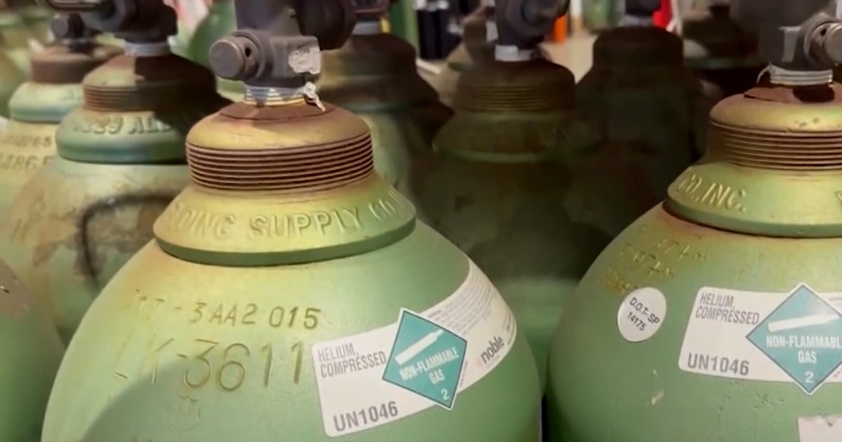 Medical world concerned after U.S. sells helium stockpile